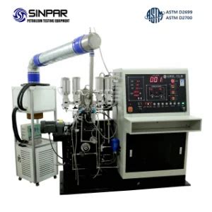 Motor De Prueba De Octano Astm D2700 Mon Astm D2699 Ron Sinpar Ftc M2