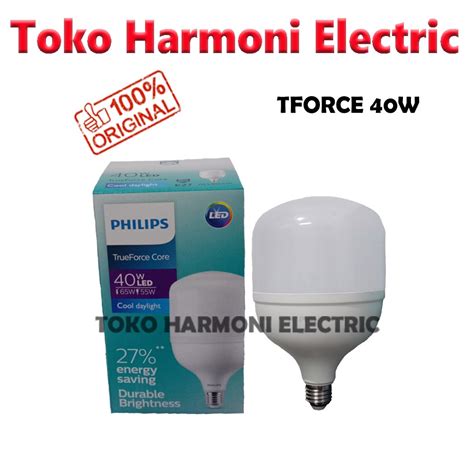 Jual Lampu Philips Tforce Core 40 Watt E27 Promo Shopee Indonesia