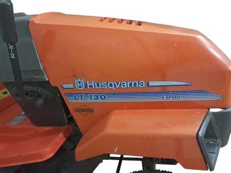 Tractor Corta Césped Husqvarna Lt 130 Naranja Leer Descrip Mercadolibre