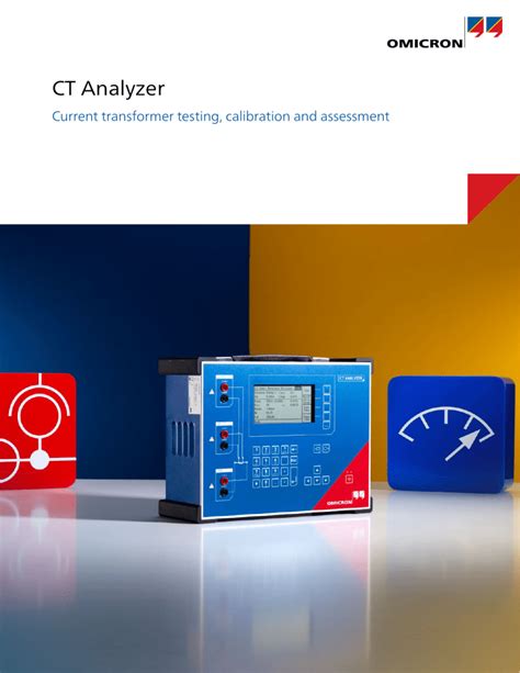 Ct Analyzer Current Transformer Testing And Calibration