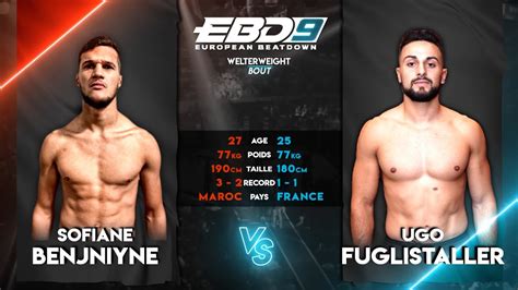 Ebd 9 Sofiane Benjniyne Vs Ugo Fuglistaller Amateur Welterweight