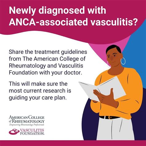 Vasculitis Foundation On Linkedin Newly Diagnosed With Anca Associated Vasculitis Share These New…