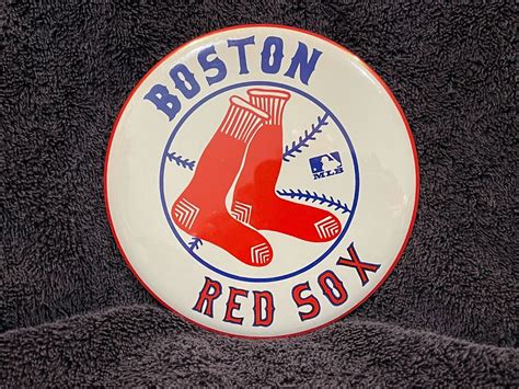 Red Sox Old Logo Boston Red Sox Mini Home Plate Roger Clemens