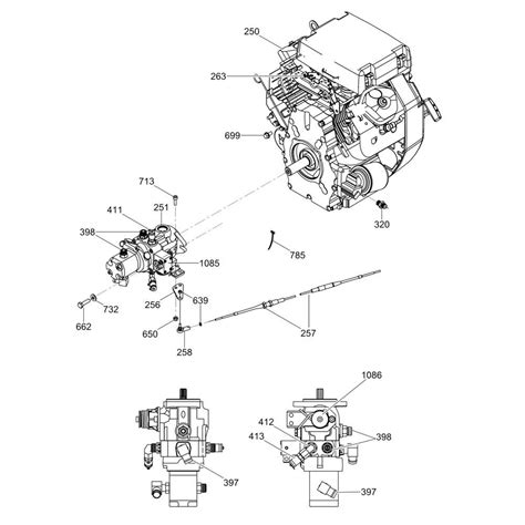 Wacker Rd12 Roller Hydraulic Pump Assembly Lands