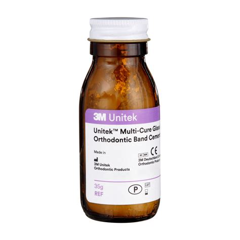 3m™ Unitek™ Multi Cure Glass Ionomer Band Cement Powder 712 051 35 G