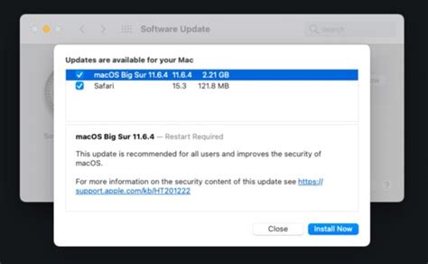 MacOS Big Sur Update With Security Fix Released