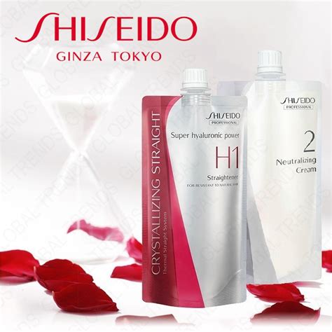 Japan Shiseido Professional Rebonding Crystallizing Straight H1 H2 Hair