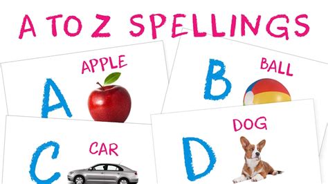 English Words From A To Z With Meaning At Megan Blackmon Blog