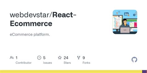 Github Webdevstarreact Ecommerce Ecommerce Platform