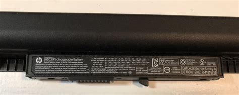 Original Baterija Za Hp Laptope Hs Hstnn Pb S V Wh Mah