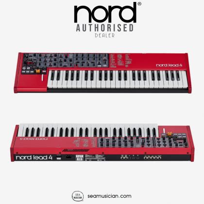 Nord Lead 4 Analog Modeling Synthesizer Reviews Clavia Nord Lead 4