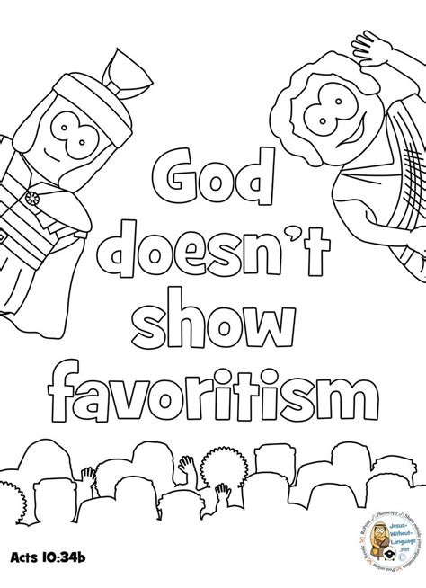 Peter And Cornelius Acts 10 Coloring Pages Coloring Pages