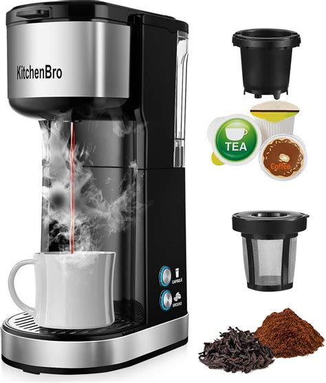 Single Serve Coffee Maker K Cup With Reservoir Space Saver