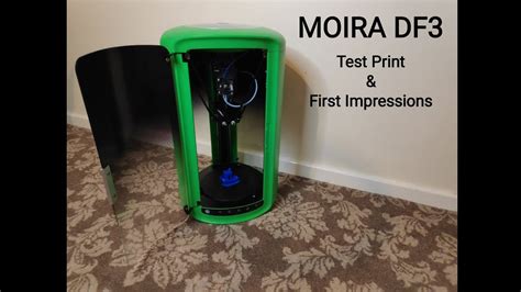 Moira Df3 Enclosed Delta 3d Printer Test Print And First Impressions