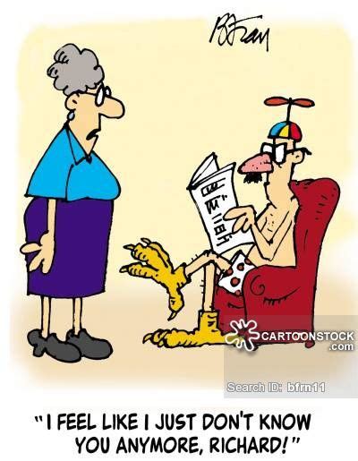 Older Couple Cartoons And Comics Funny Old Couples Humor Senior