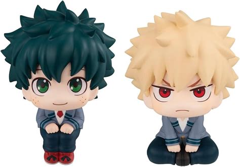 Ylqanong Mha Midoriya Izuku Look Up Figures Bakugo Anime