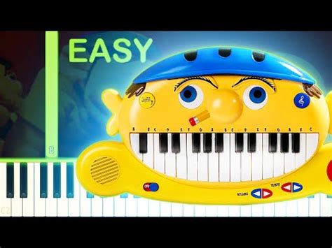 Play My Jeffy Piano Song Easy Piano Tutorial Youtube