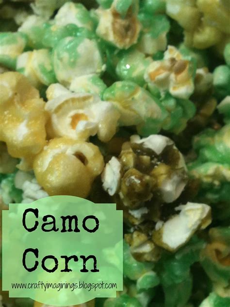 Crafty Imaginings And Silly Things Camo Corn