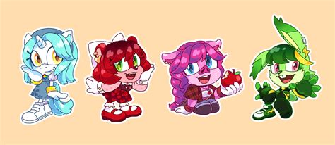 Smiling Critters Chibis { Sonic Style } By Kanayanga On Deviantart