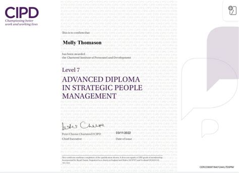 Molly Thomason On Linkedin Officially Recieved My Certificate For My