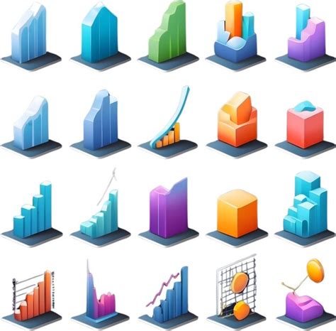 Premium Photo Chart Illustration Collection Infographic Vector Set