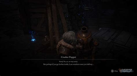 Where To Find The Crusher Puppet In Lies Of P Overture