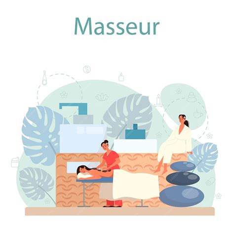 Premium Vector Massage And Masseur Concept