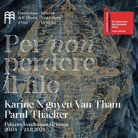 Per Non Perdere Il Filo Karine Nguyen Van Tham Parul Thacker Fondazione Dellalbero Doro