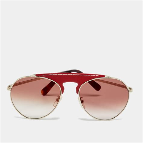 Loewe Red Gradient Lw40005u Aviator Sunglasses لويفي Tlc