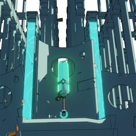 Ekko Weapon Fanart Blender 341 Finished Projects Blender