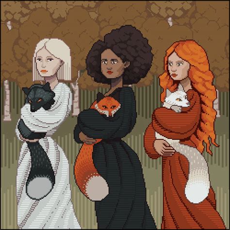 Women With Foxes By Mamaquail On Deviantart