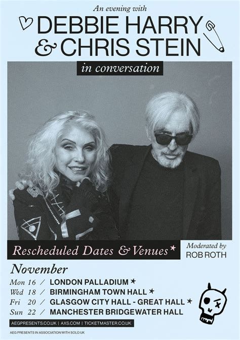 An Evening With Debbie Harry And Chris Stein From Blondie In