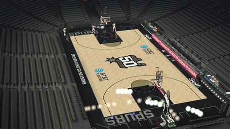 Nba 2k23 San Antonio Spurs 50th Anniversary Court 8k By Kyu