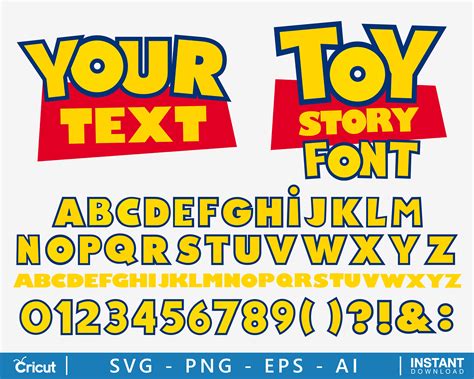 Toy Story Logo Template