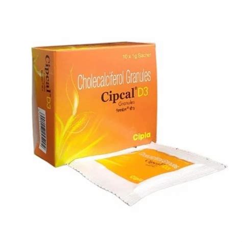 Cipcal D3 Sachet At Rs 270box Cholecalciferol Granules In Ghaziabad