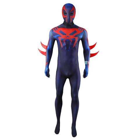 Spider Man Across The Spider Verse Spider Man 2099 Suit Cosplay