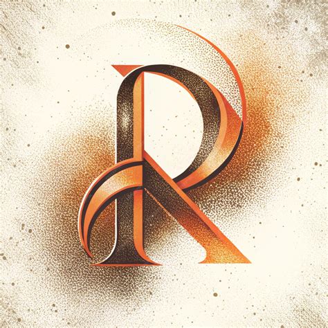 Logo Stylized Letter R Designs On Various Backgrounds Creative 3d