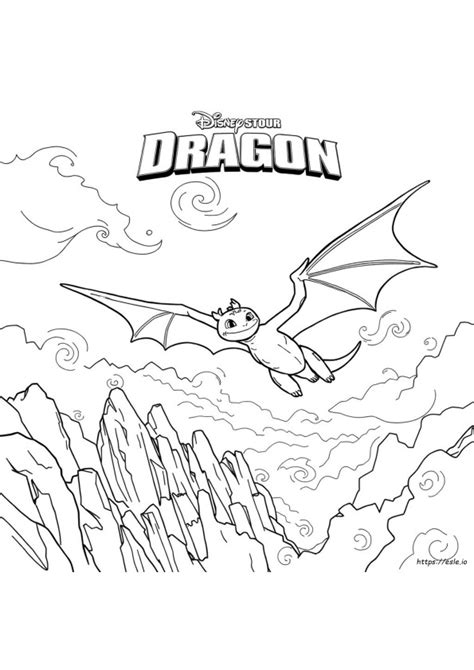 How To Train Your Dragon 3 Coloring Pages Light Fury