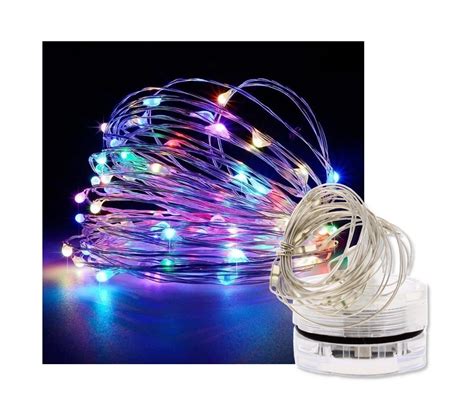 Wholesale Led Copper String Multicolour 10 Lights 1 Meter