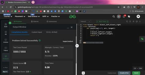 Binarysearch Bisectmodule Efficientsearch Meiyammai Shanmugam