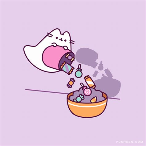 Image Tagged With Pusheen Boosheen Halloween Pusheen On Tumblr