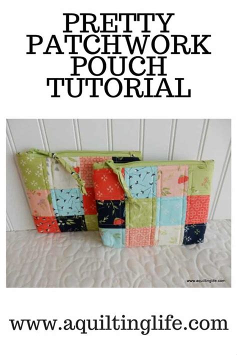 Pretty Patchwork Bag Tutorial Quilting Tutorials A Quilting Life