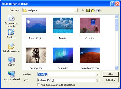 código fuente de un ocx para utilizar un commondialog con diferentes vistas