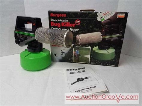 Portable Propane Bug Killer By Burgess Outdoor Insect Fogger 1443