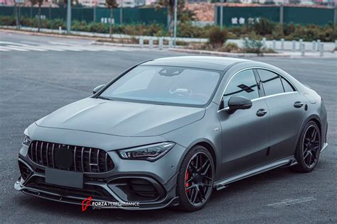 Dry Carbon Body Kit For Mercedes Benz Cla45 Amg C118 2018 Forza