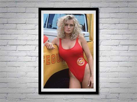 Erika Eleniak Baywatch Shauni Mcclain Poster Etsy
