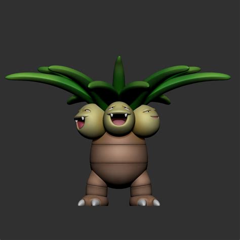 Stl File Exeggutor Pokemon 🐉・3d Print Object To Download・cults
