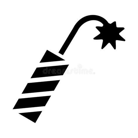 Fire Cracker Icon Stock Vector Illustration Of Sign 346920891