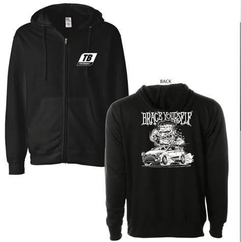 Tb Performance Zip Up Hoodie Tb Performance Products