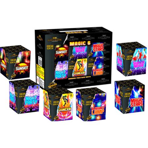 Magic 6 Barrage Pack By Hallmark Fireworks Anfield Fireworks